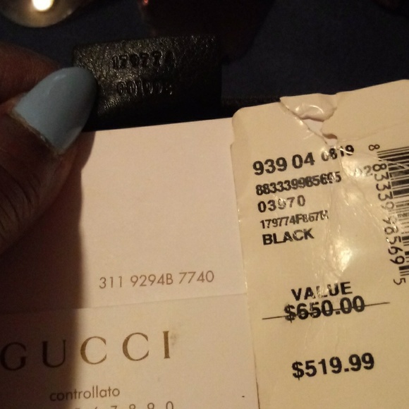 Gucci | Bags | Gucci Black Hand Bag New Tag Included | Poshmark